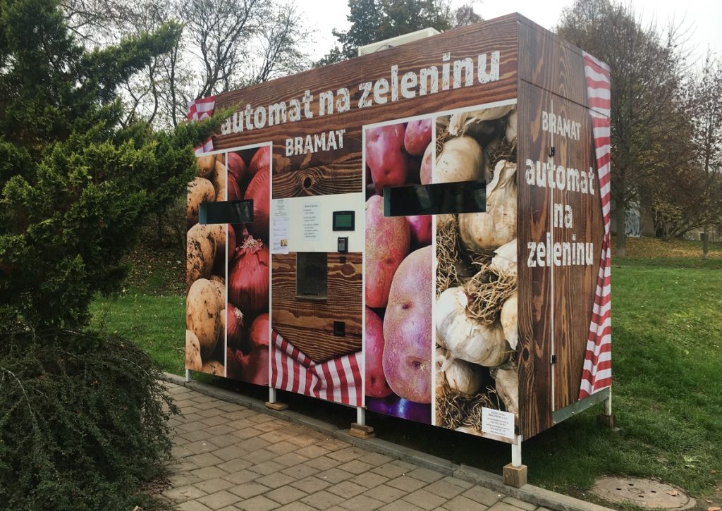 First Vegetable Vending Machine In Europe Opens In Brno-Řečkovice ...