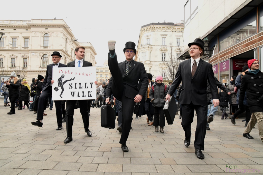 March of Silly Walks Returns To The Streets of Brno For The 10th Year ...