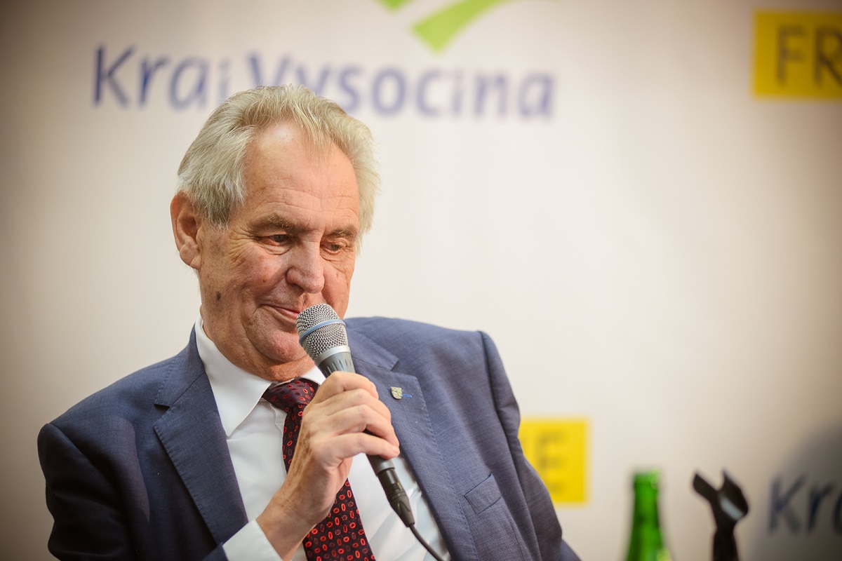 Former President Zeman Says He Will Vote For Left-Nationalist Stacilo ...
